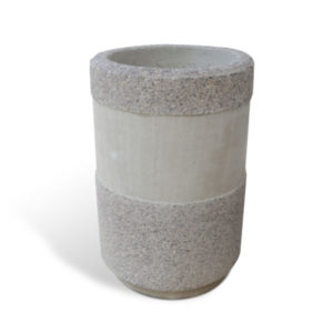Round Concrete Bin - Perfect for public spaces | SA Bins
