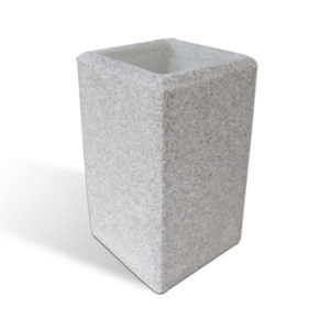 Square Litter Bin - Perfect for outdoor areas | SA Bins